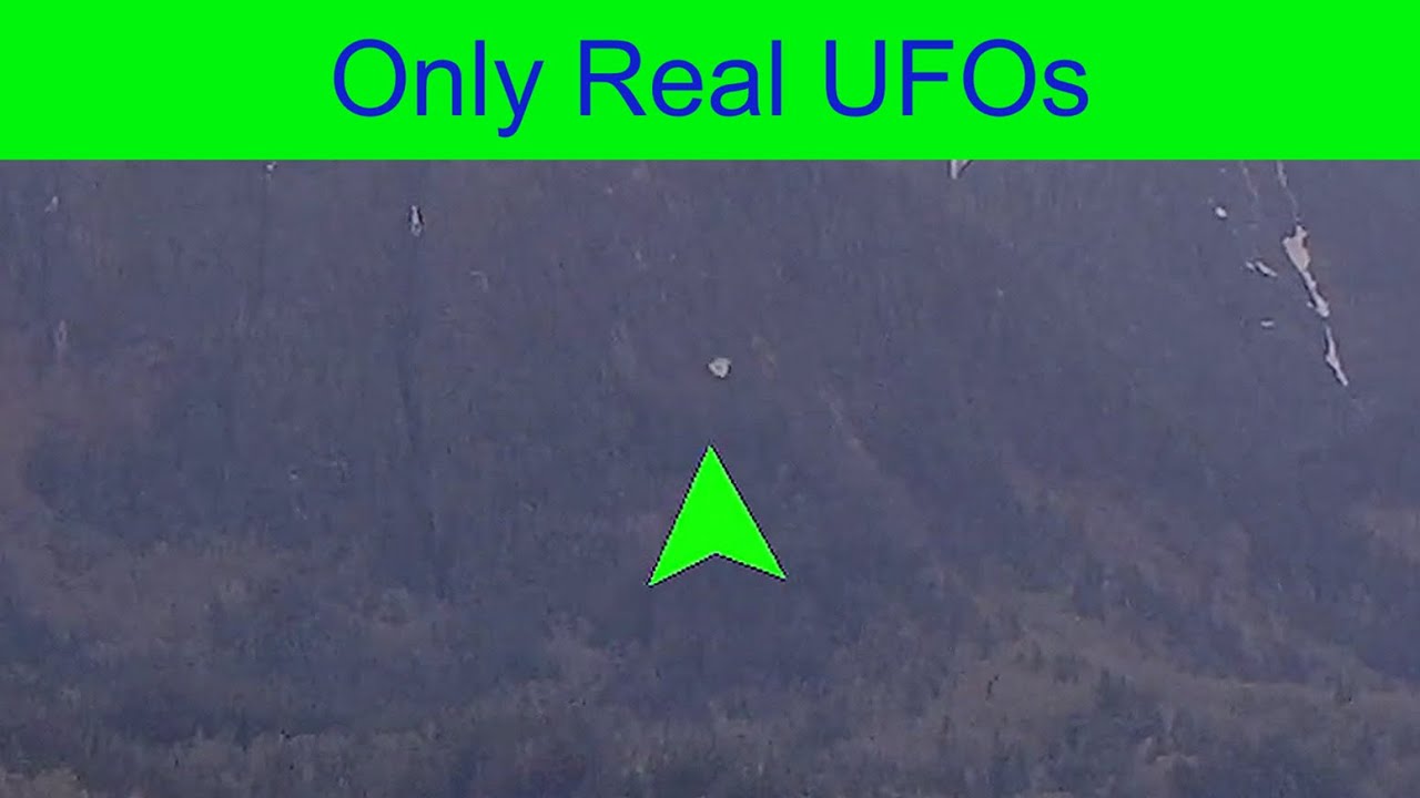 Very fast moving UFO was filmed during a drone flight over Index ...