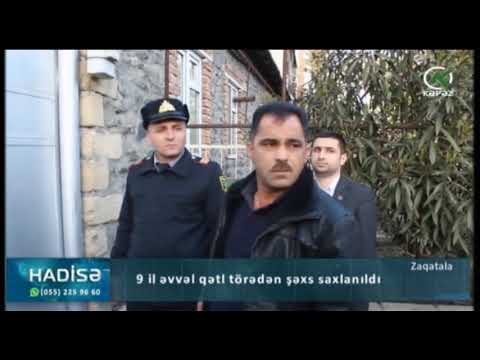 9 il əvvəl qətl törədən şəxs saxlanıldı