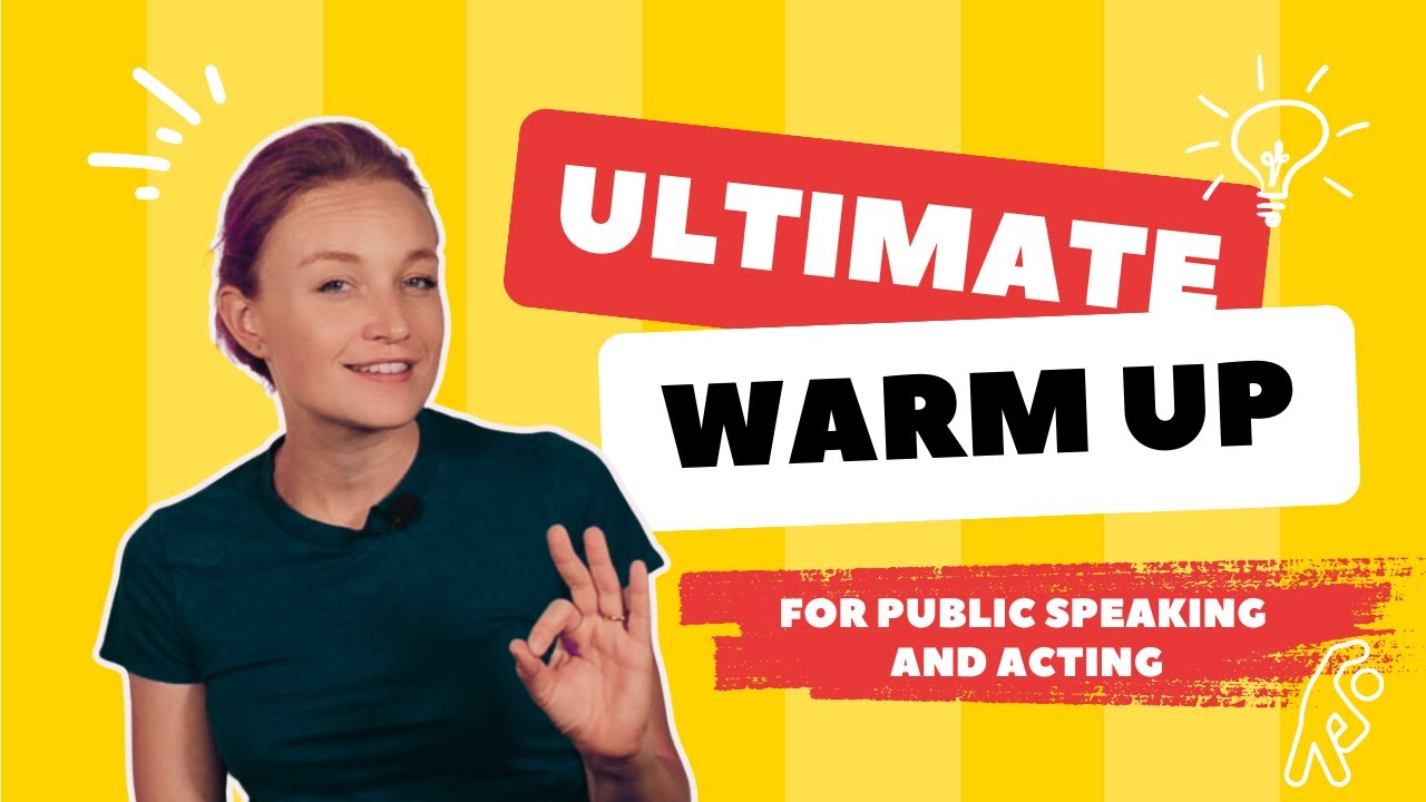Complete Warm-Up Routine for Powerful Public Speaking & Acting - YouTube