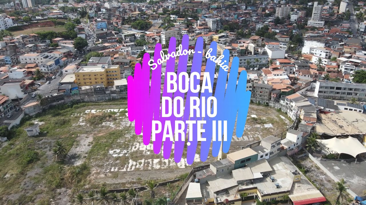 Sobrevoando com o Drone DJI Mavic Air 2 o Bairro da Boca do Rio ...