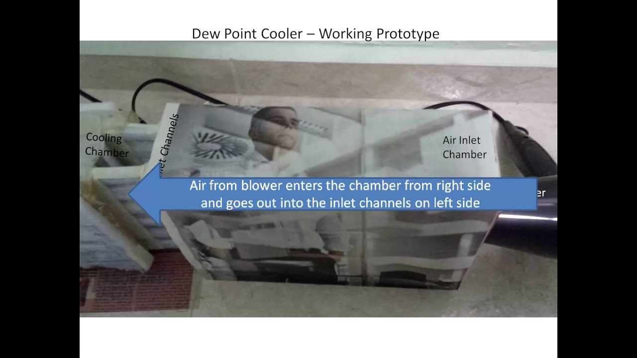 1) NATCOOL PTE LTD - Working prototype of Dew Point Cooler - YouTube