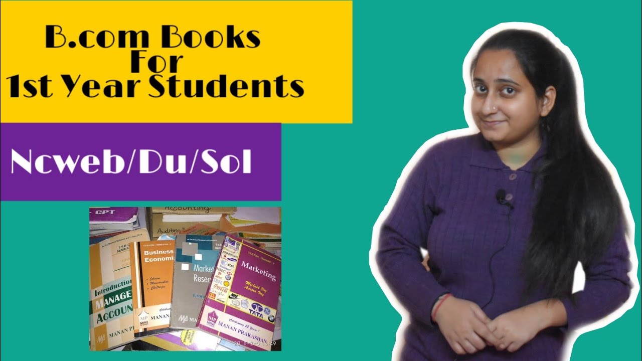 Books For B.com Students ️ 1st Year Students /Ncweb/Du/Sol. - YouTube