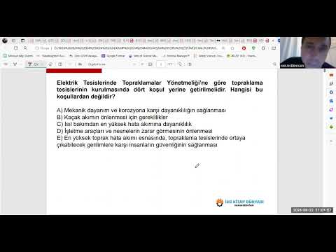 İSG SINAVLARINA HAZIRLIK SORU ÇÖZÜMLERİ 2024 2