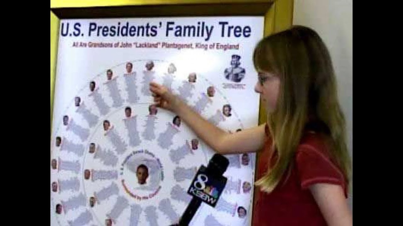 11 Year Old Discovers ALL U.S Presidents are Related 😳 Your Presidents ...