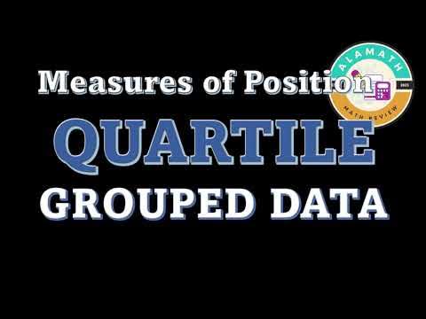 [TAGALOG] QUARTILE FOR GROUPED DATA I MATH 10 I FOURTH QUARTER #grade10 #maths #math10 # ...