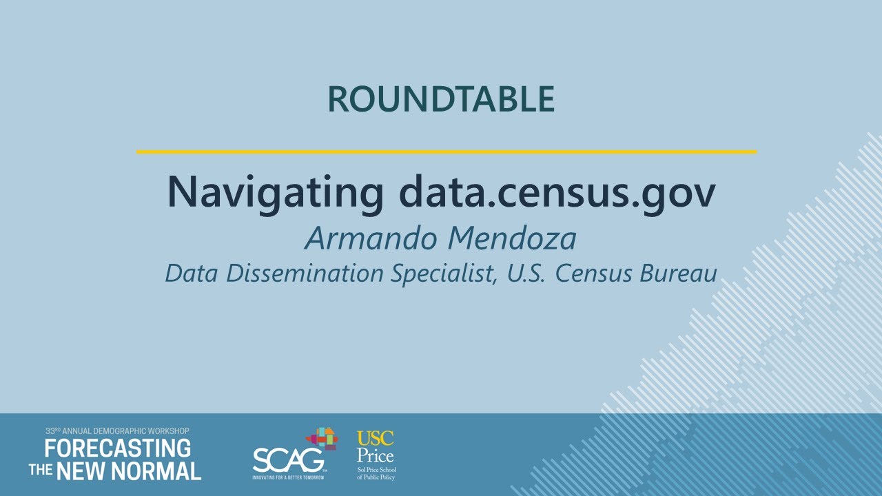 Navigating data.census.gov - YouTube