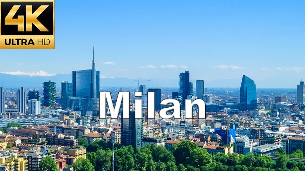 Milan in 4K - Italy - Capital of Lombardy - Europe - YouTube