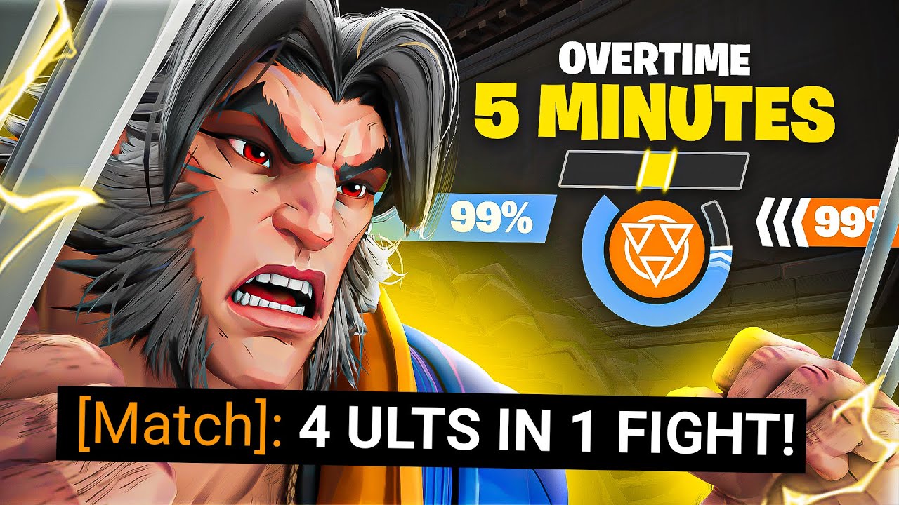 LONGEST OVERTIME EVER IN MARVEL RIVALS TOP 500 (4 ULTS IN 1 FIGHT ...