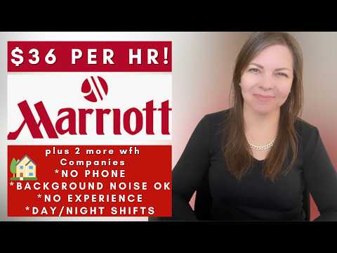 Marriott is Hiring Remote plus No Phone No Experience Work From Home Jobs 2026