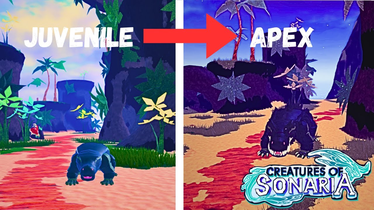 Creatures of Sonaria/Sarcosiris : From Hatchling to Apex Predator ...