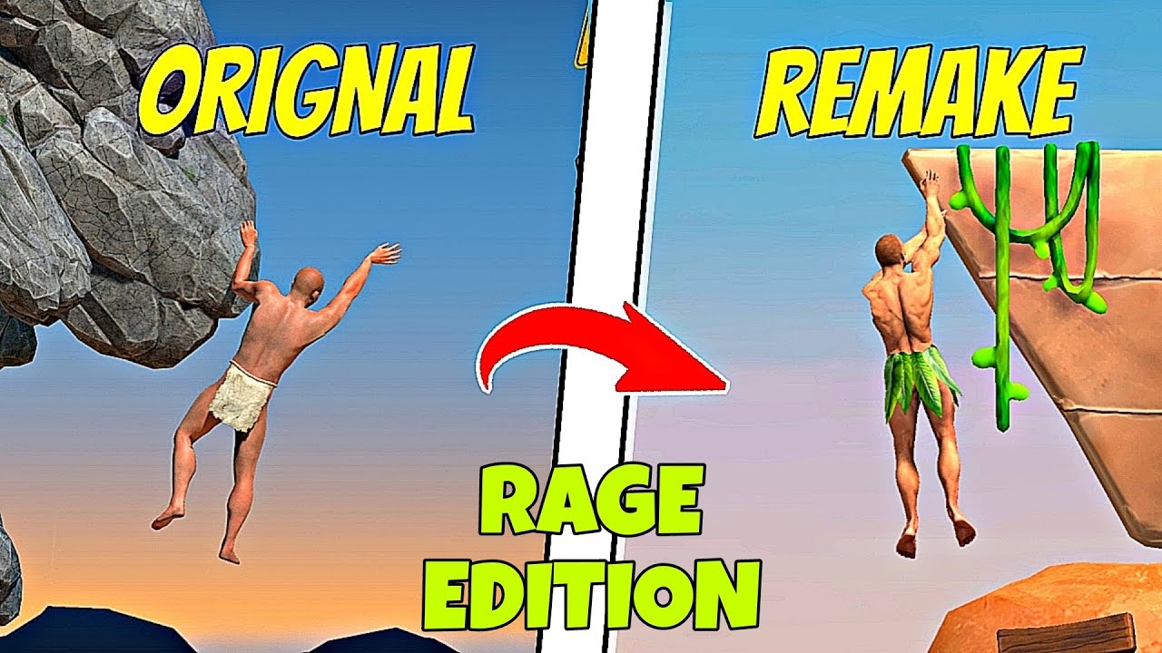 mobile version of this climbing game - A difficult game about climbing ...