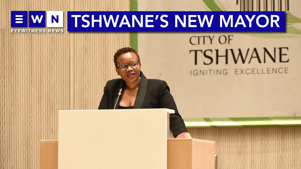 The moment Nasiphi Moya was elected Tshwane mayor - YouTube