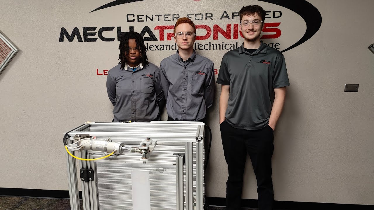 Alexandria Tech Door Opener Project - YouTube