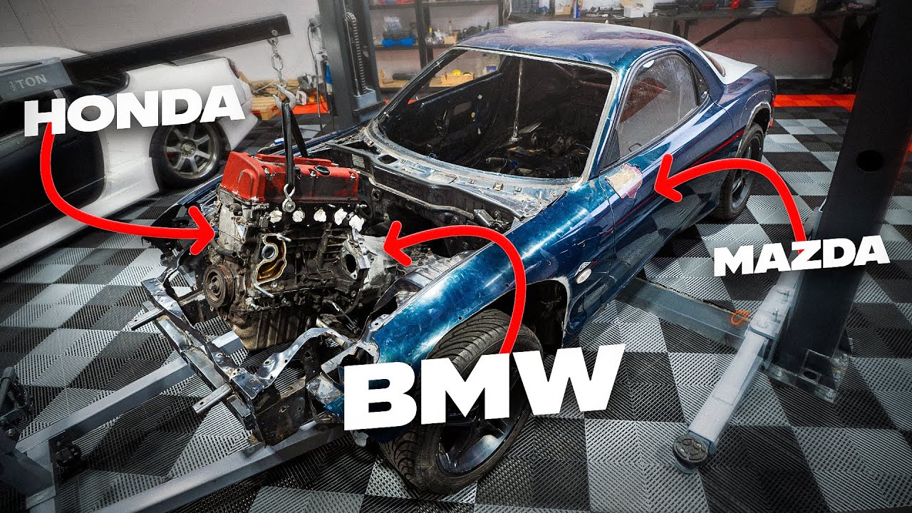 ¡HA LLEGADO la pieza MÁS IMPORTANTE para el SWAP del RX7 FD! | URY G ...