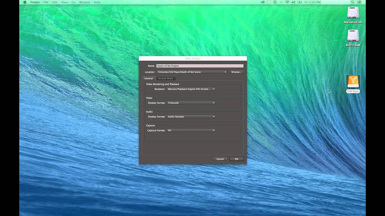 Tutorial Adobe Premiere Pro CC - Episode 1 - Setting up a Project - YouTube