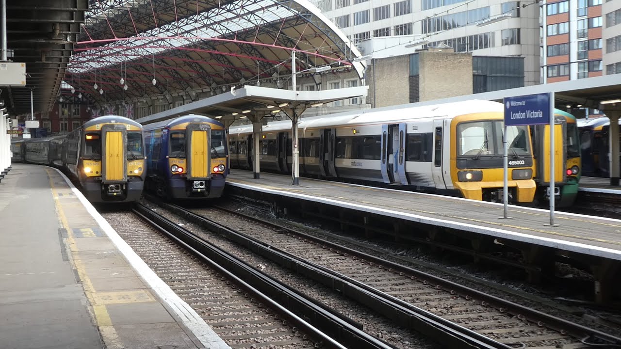 Southeastern Trains at: London Victoria - 14 March, 2022 - YouTube
