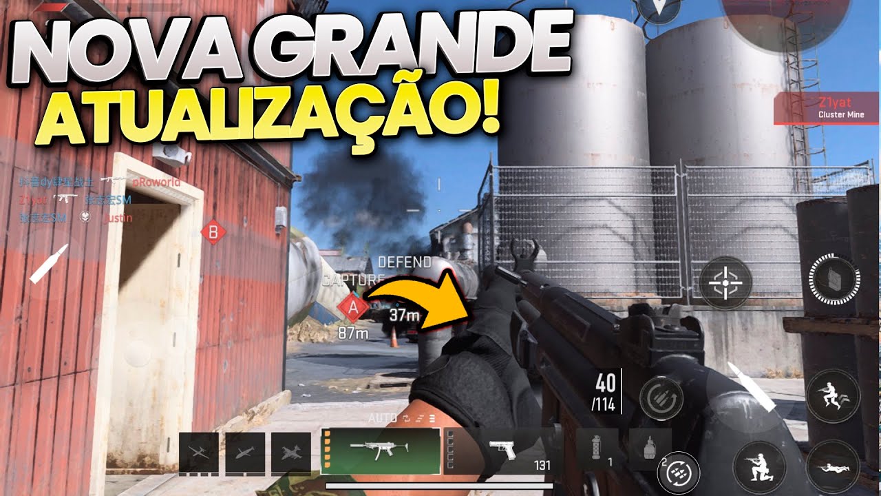 SAIU ATUALIZAÇÃO DO WARZONE MOBILE! NOVO GRÁFICO, NOVA INTERFACE E MAIS ...