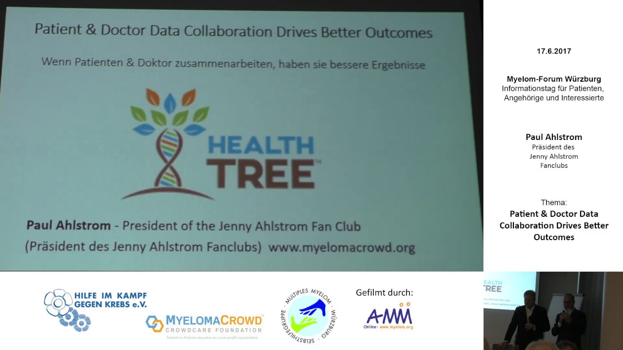 2017-06 Paul Ahlstrom - Ein neues Data Projekt für Myelom Patienten ...