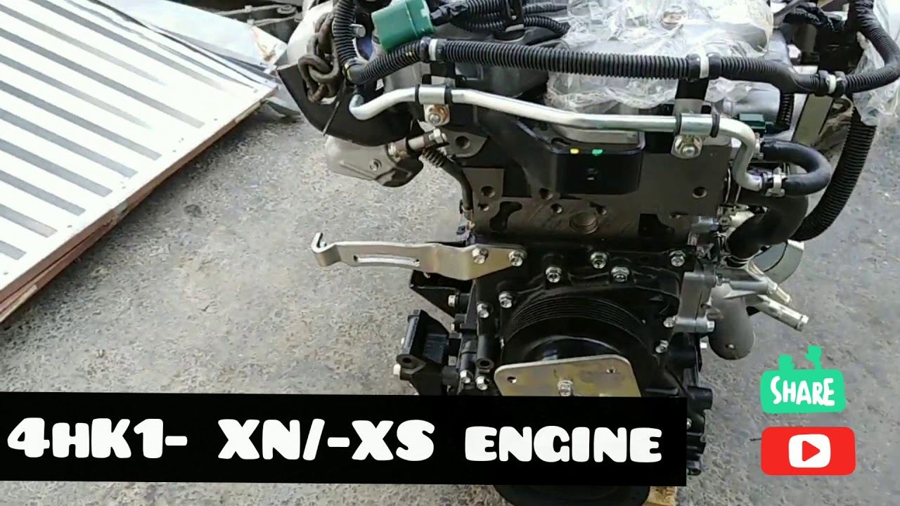 4HK1 new Isuzu engine - YouTube