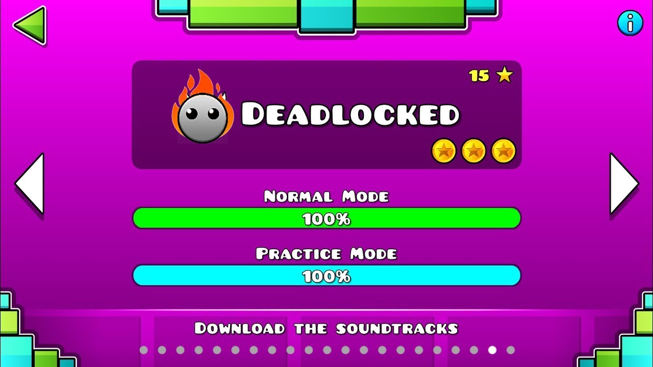DEADLOKED ''AUTO'' GEOMETRY DASH|LozanoGamer503 - YouTube