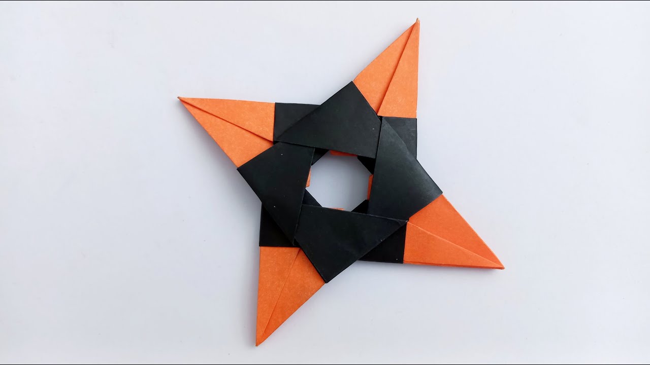 Origami Mastery - Learn How to Make a Stunning SHURIKEN Ninja - YouTube