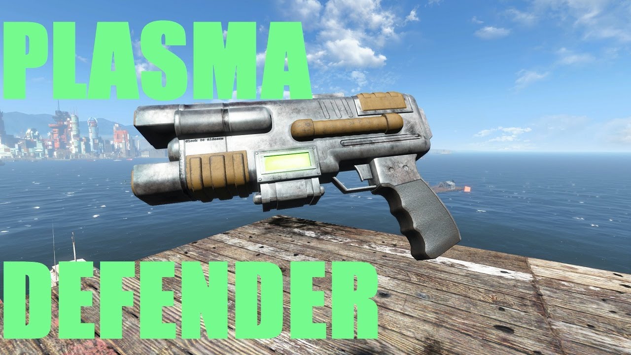 Fallout 4 Mod Review - The Plasma Defender - YouTube