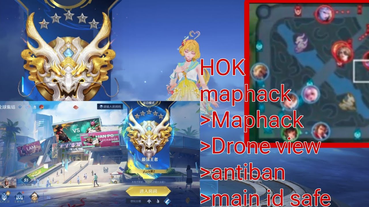 Honor Of Kings Maphack | Hok New Version Mod menu - YouTube