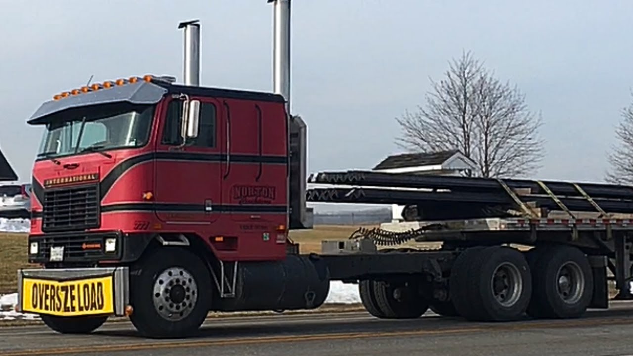 Truck Spotting at US-20 - Ft. a Cabover, Steel Haulers, 377 & More ...