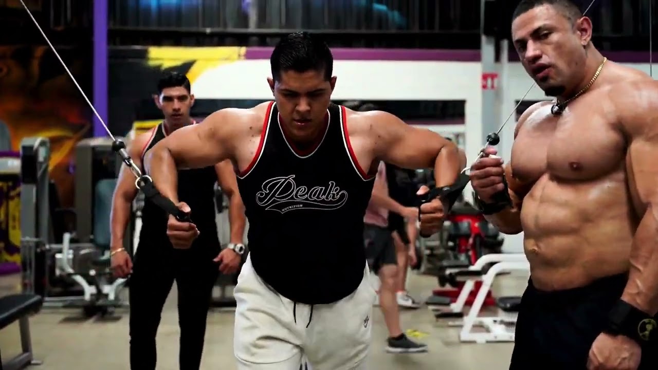 RUTINA DROPSET PECHO Y ESPALDA!! JONARHAN PADILLA // PIPIZ TORRES ...