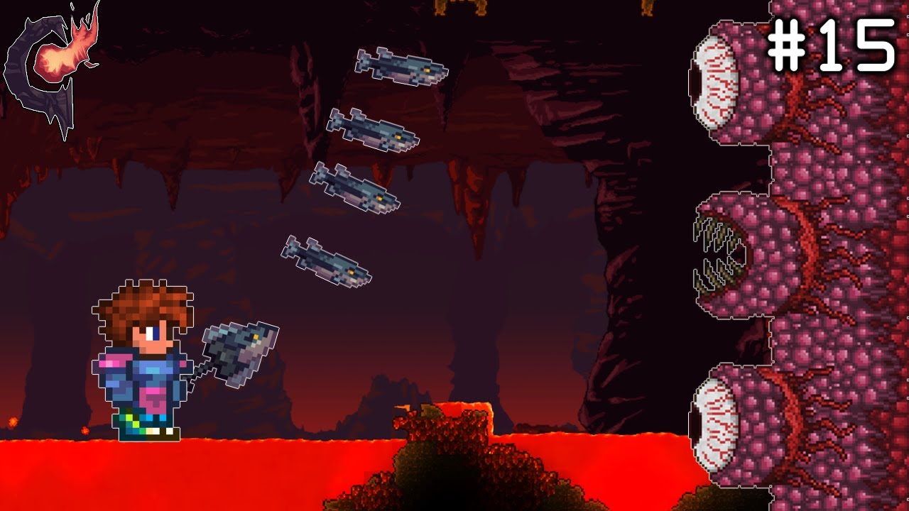 Slapping a wall with a fish... - Terraria Calamity #15 - YouTube