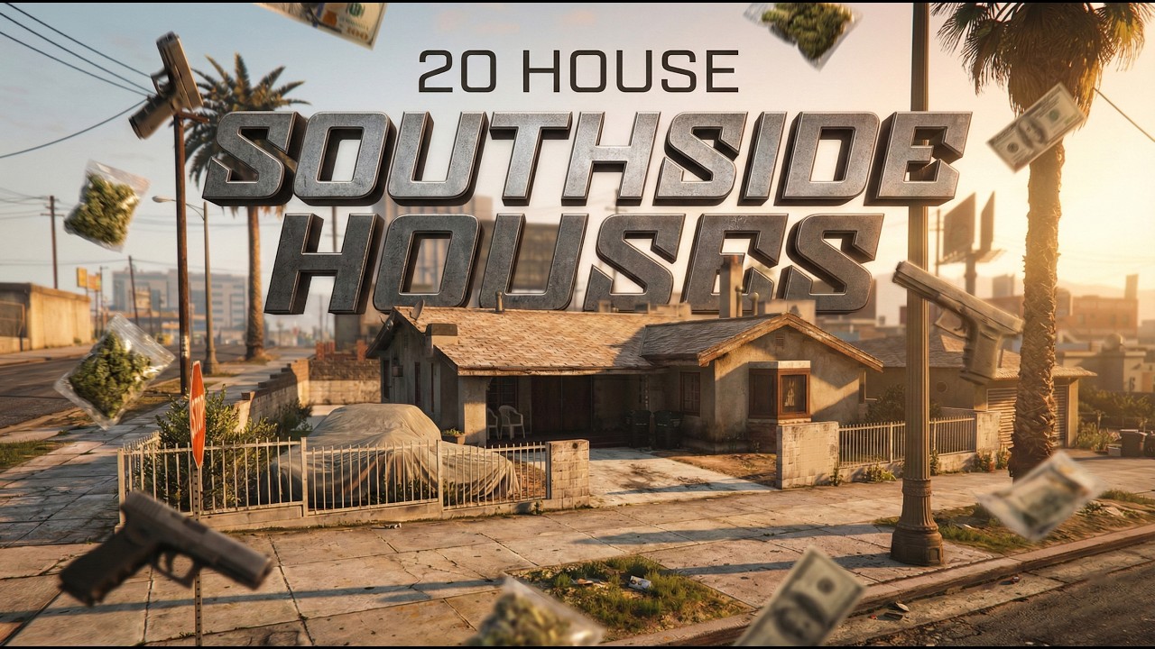 FiveM Map | Southside 20 Houses - 1 - YouTube