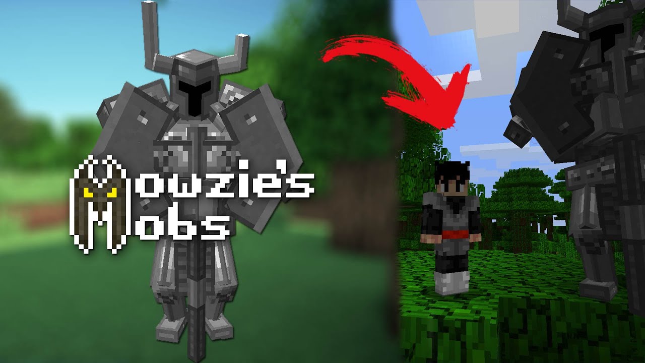 Como colocar mod Mowzie's Mobs no Minecraft - YouTube