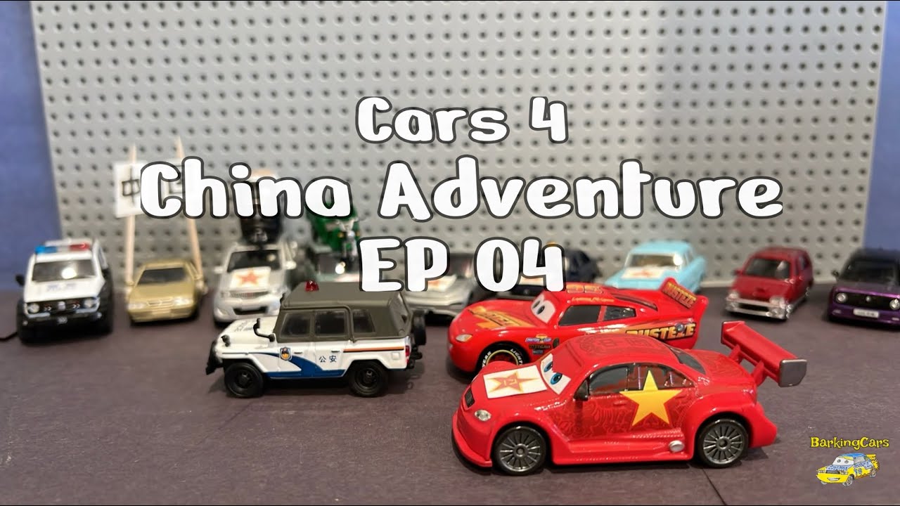 Cars 4 McQueen and Mater's China Adventure | EP 4 The Race| Stop Motion ...