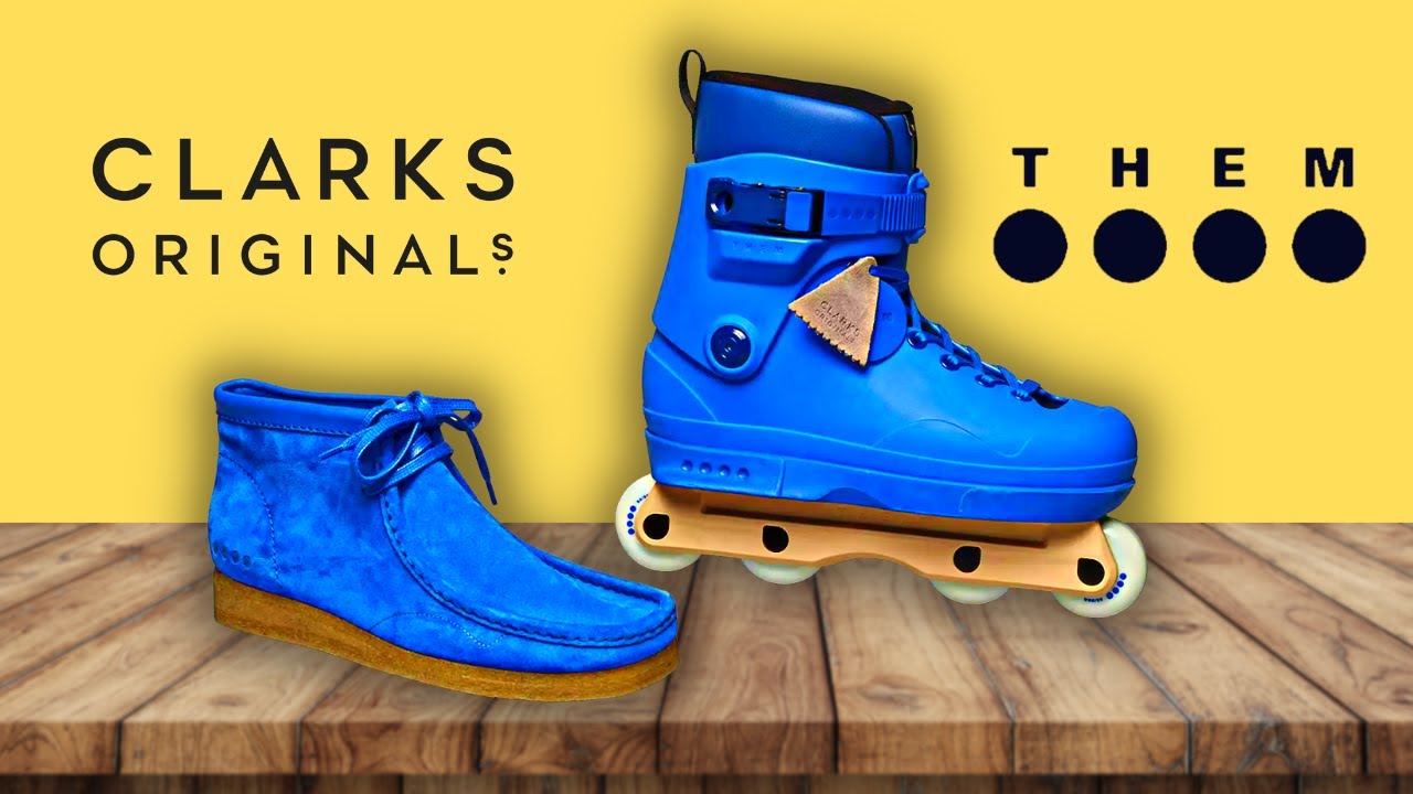 Clarks Originals x THEM SKATES - First LOOK / Initial Impressions - YouTube