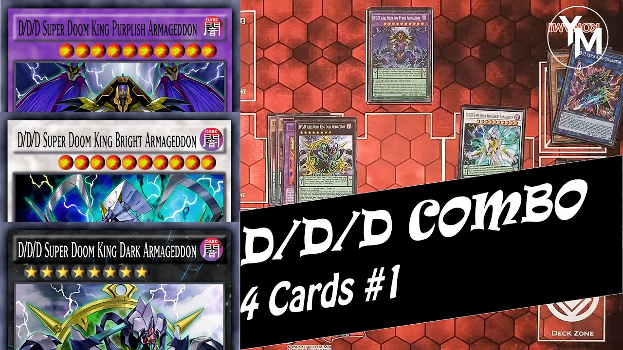 D/D/D 4 CARDS COMBO TUTORIAL #1 - YouTube