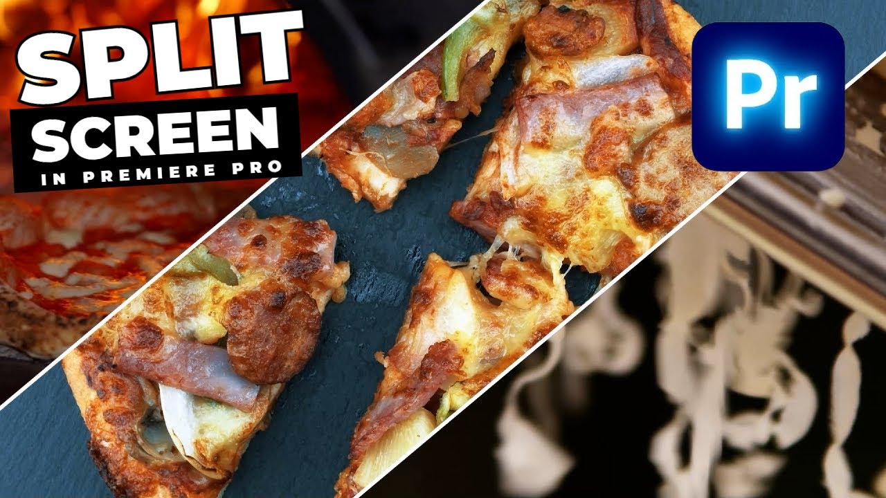 How To Add Diagonal SPLIT SCREEN Effect In Premiere Pro - YouTube