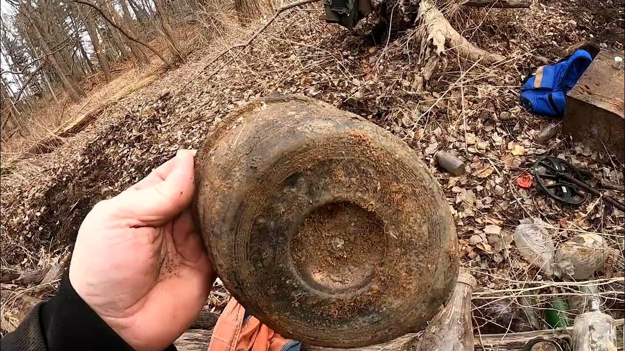 MEGA SILVER Metal Detecting Woods & Bottle Digging Relics Toys Coins Upstate Western NY New York ...