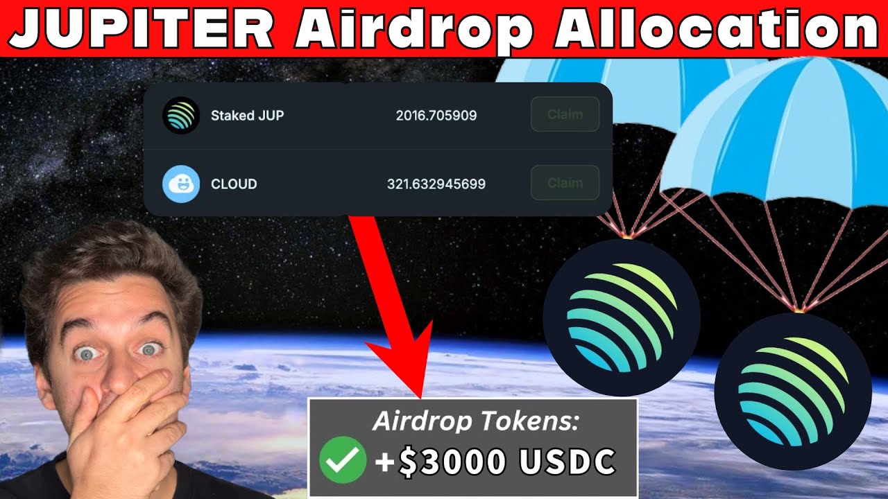 Jupiter Airdrop ALLOCATION - TAKE ACTION NOW - YouTube