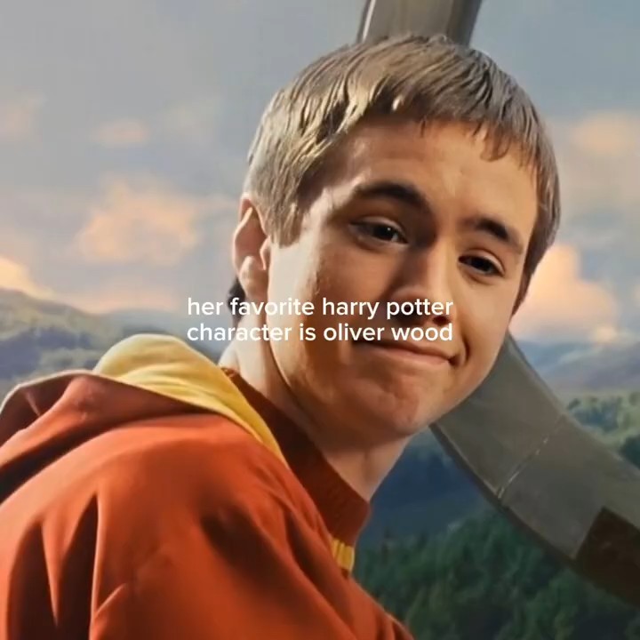 Oliver Wood 🦁🧹 #fypシ゚viral #aesthetic #oliverwood #harrypotter # ...