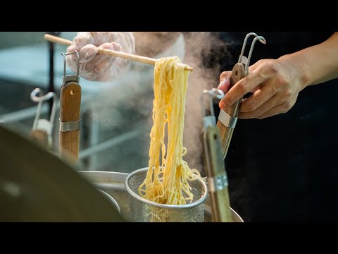 ASMR Kitchen: Making Chinese Noodles at Bakmi Han #ASMR #TasteNarrative