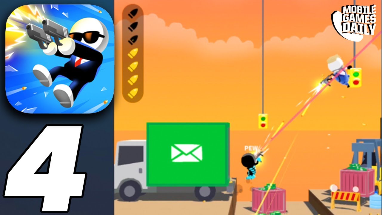 JOHNNY TRIGGER Gameplay Walkthrough Part 4 - Levels 46-55 (iOS Android ...