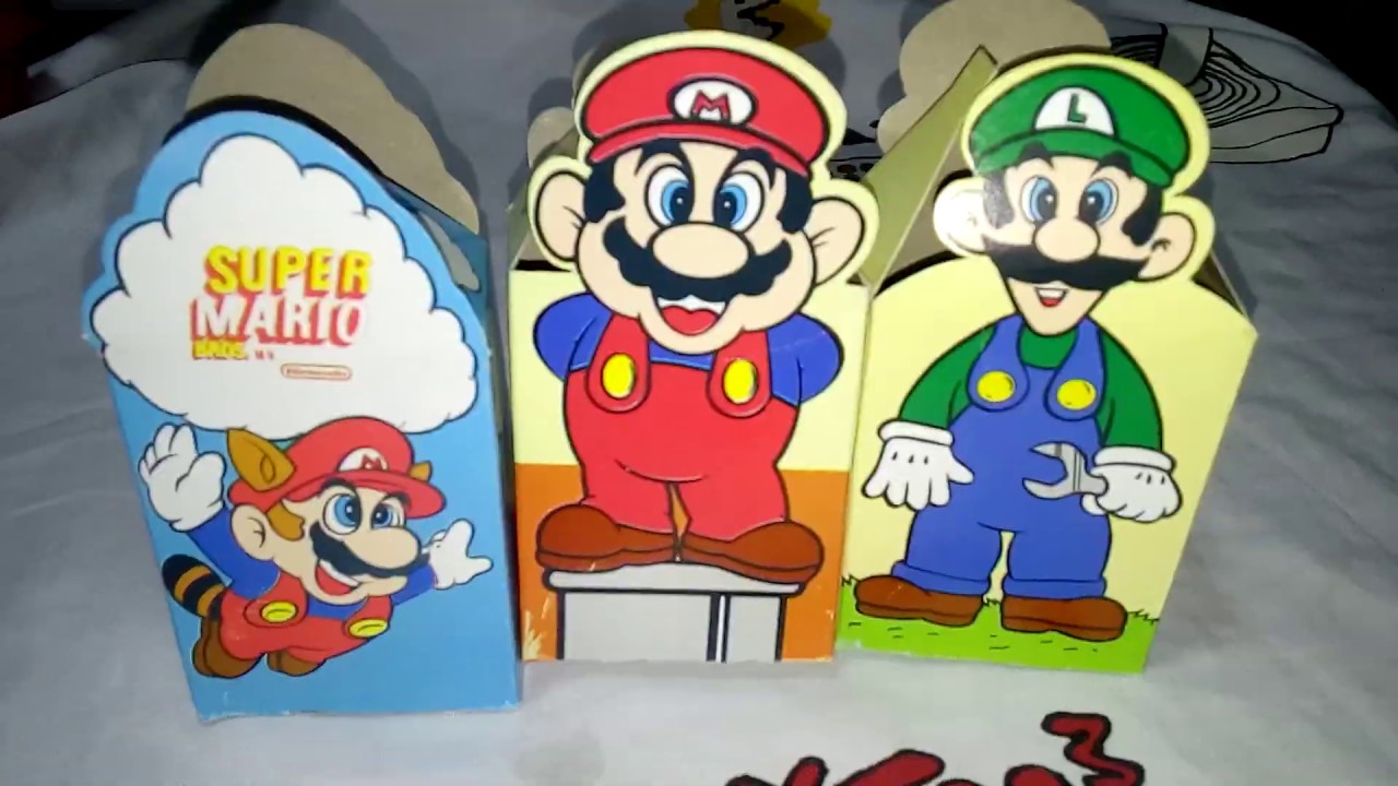 Cajas Vintage Super Mario - YouTube