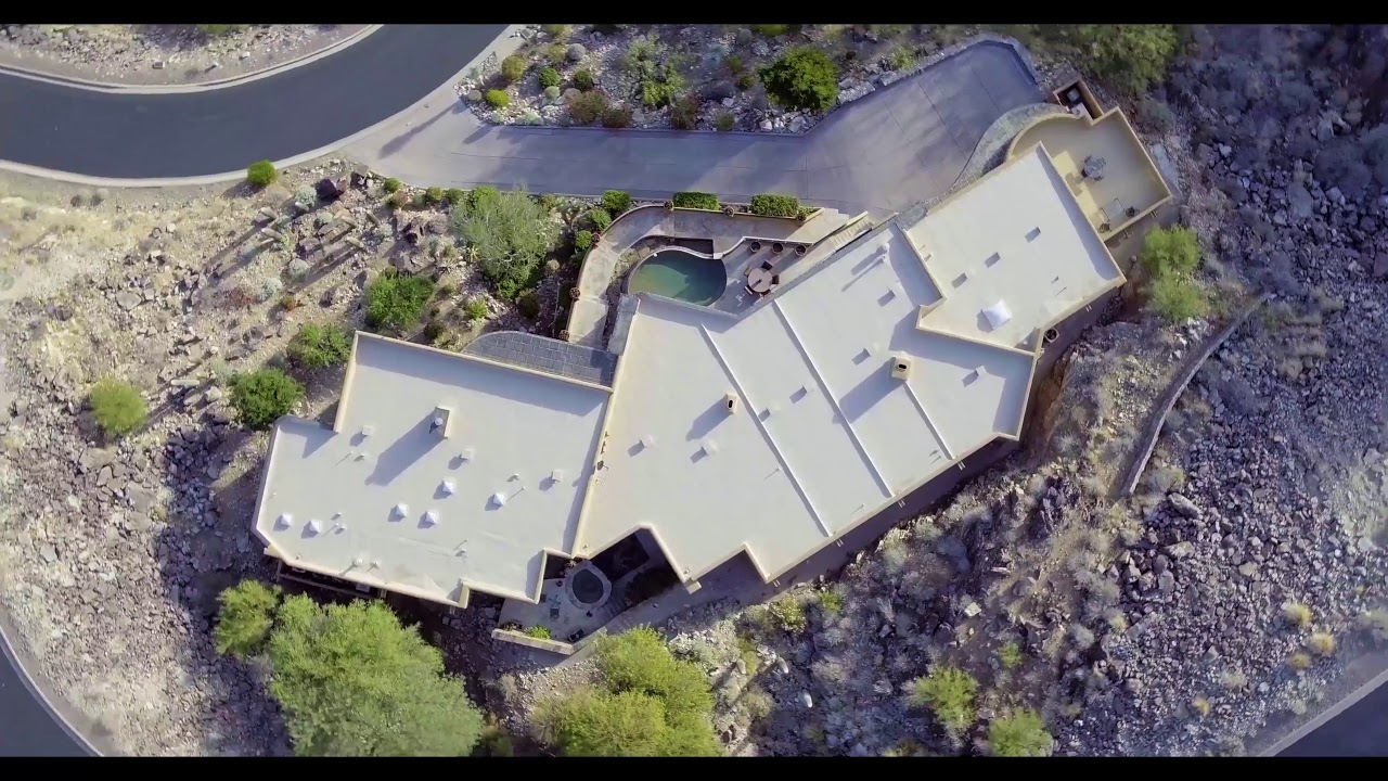 Stunning Aerial View of Paradise Valley Arizona | Extreme Aerial ...