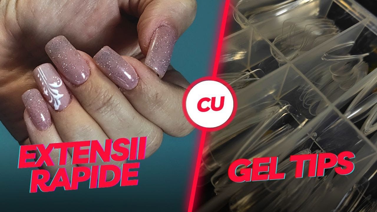 Cum lucram cu tipsuri din gel, tipsuri lichide. - YouTube