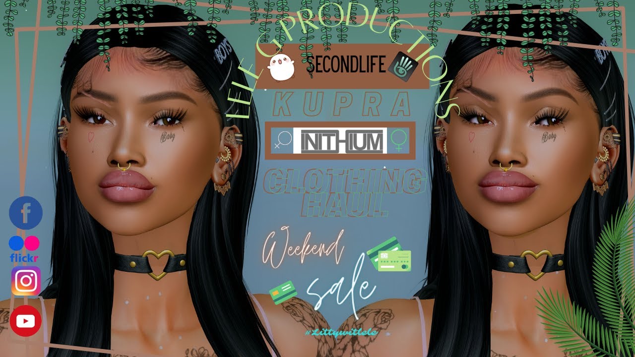 Secondlife|KUPRA BODY CLOTHING HAUL|#LittyWitLele|#VirtualShopping ...