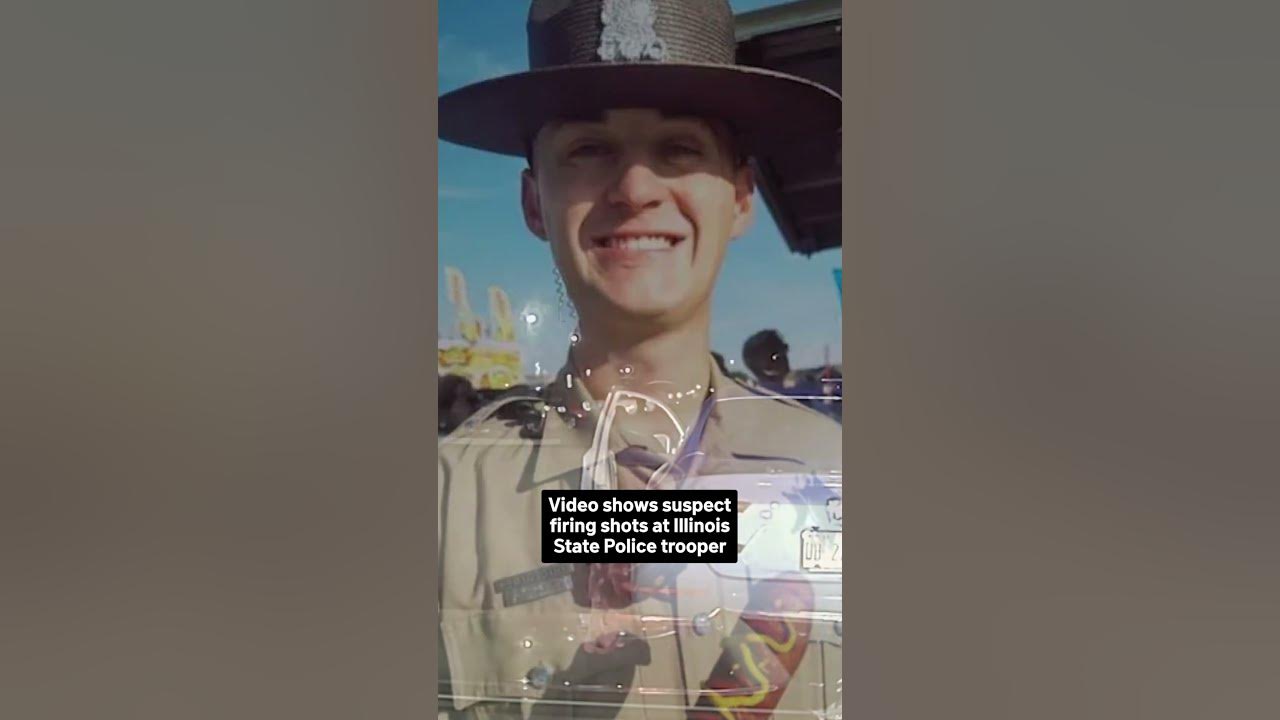 Shocking Video Shows Suspect Firing Shots At Illinois State Police