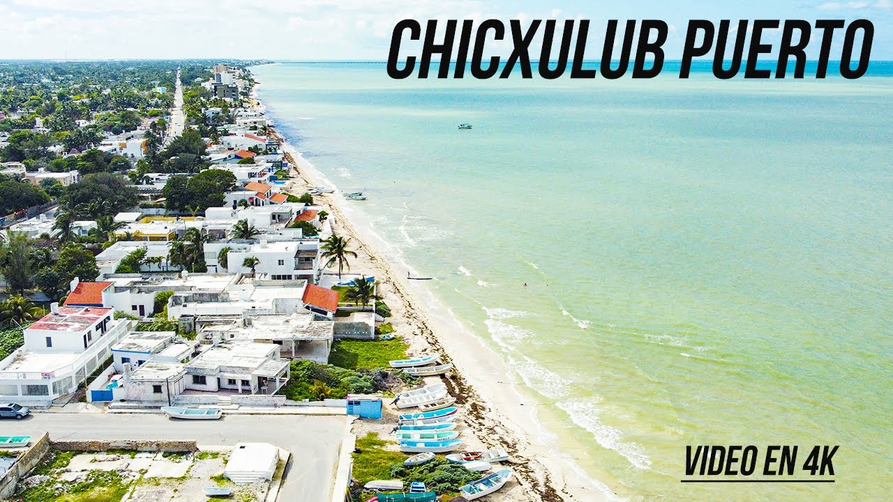 🏝 Nos fuimos a la playa | Desde el hermoso puerto de Chicxulub a media ...
