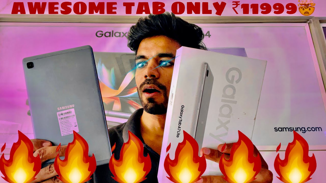 Awesome Tab Only ₹11999 ।Amazing Features In Tab A7 Lite 🔥 - YouTube