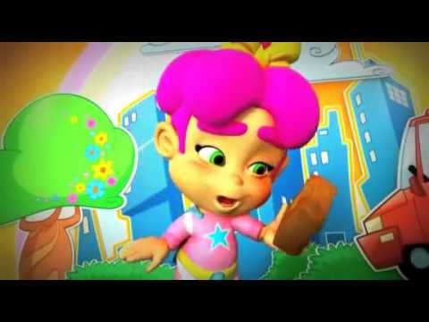 Turminha Querubim - Super Gabí - Desenhos bíblicos cristãos gospel infantil