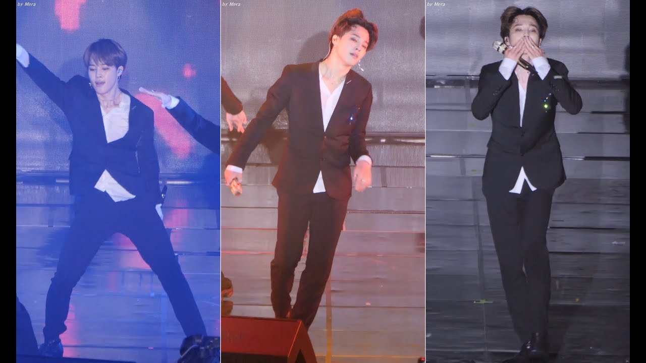 190811 방탄소년단(BTS) IDOL 아이돌 엔딩 [지민] JIMIN 직캠 Fancam (2019롯데패밀리콘서트) by ...